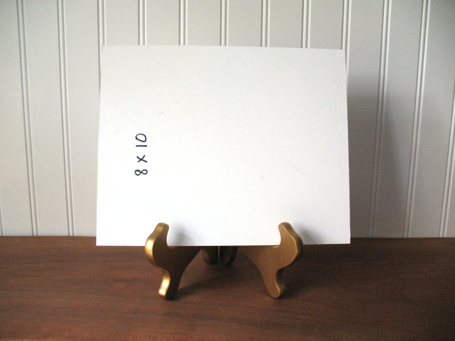 9.25 Tall GOLD EASEL Large Wood Table Top Display - Etsy