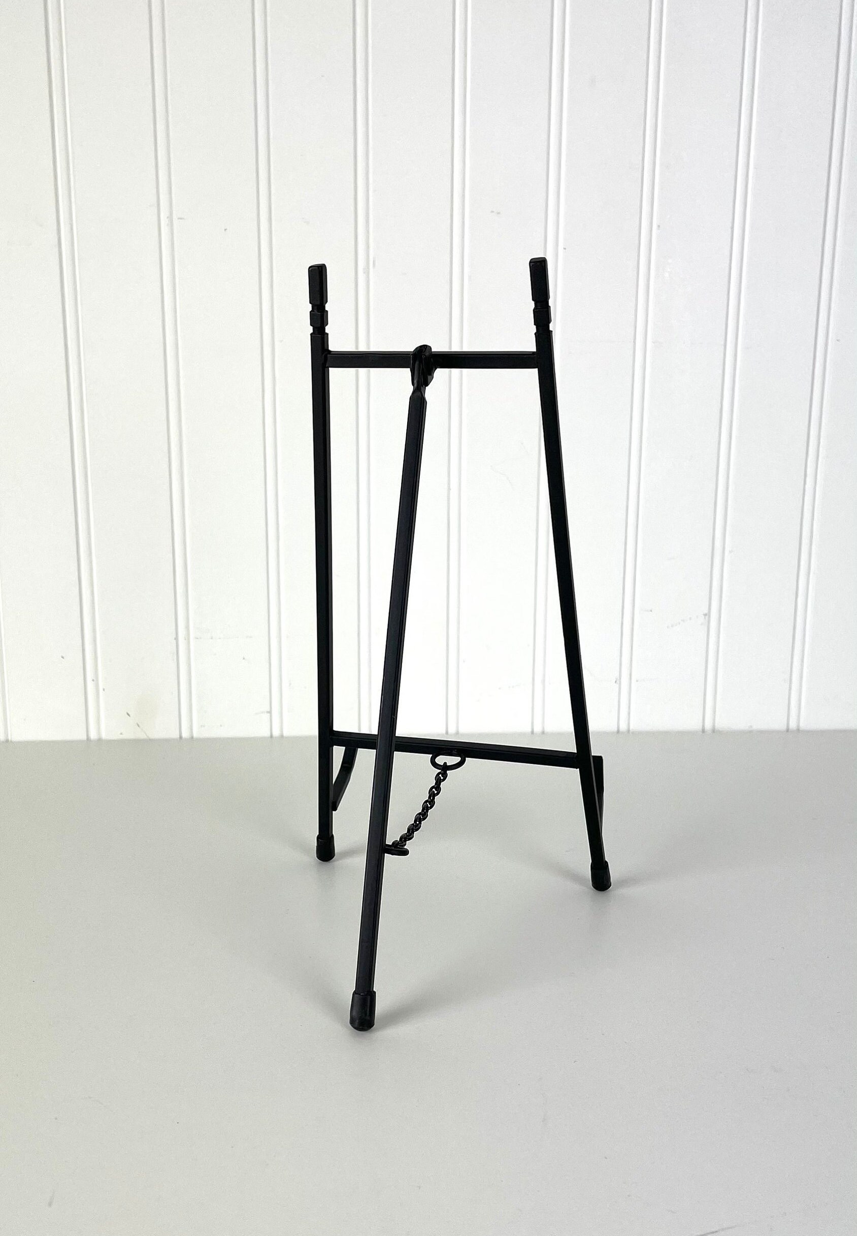 9 TRADITIONAL EASEL Black Metal Tabletop Shelf Display | Etsy