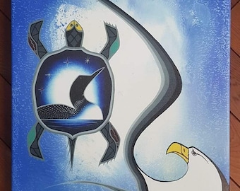 Native Loon Art - Etsy