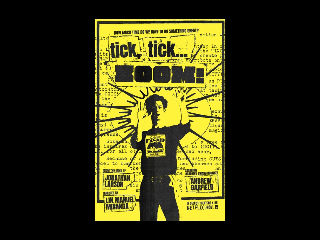 Tick, Tick...boom! - Andrew Garfield, Lin Manuel Miranda Alternative ...
