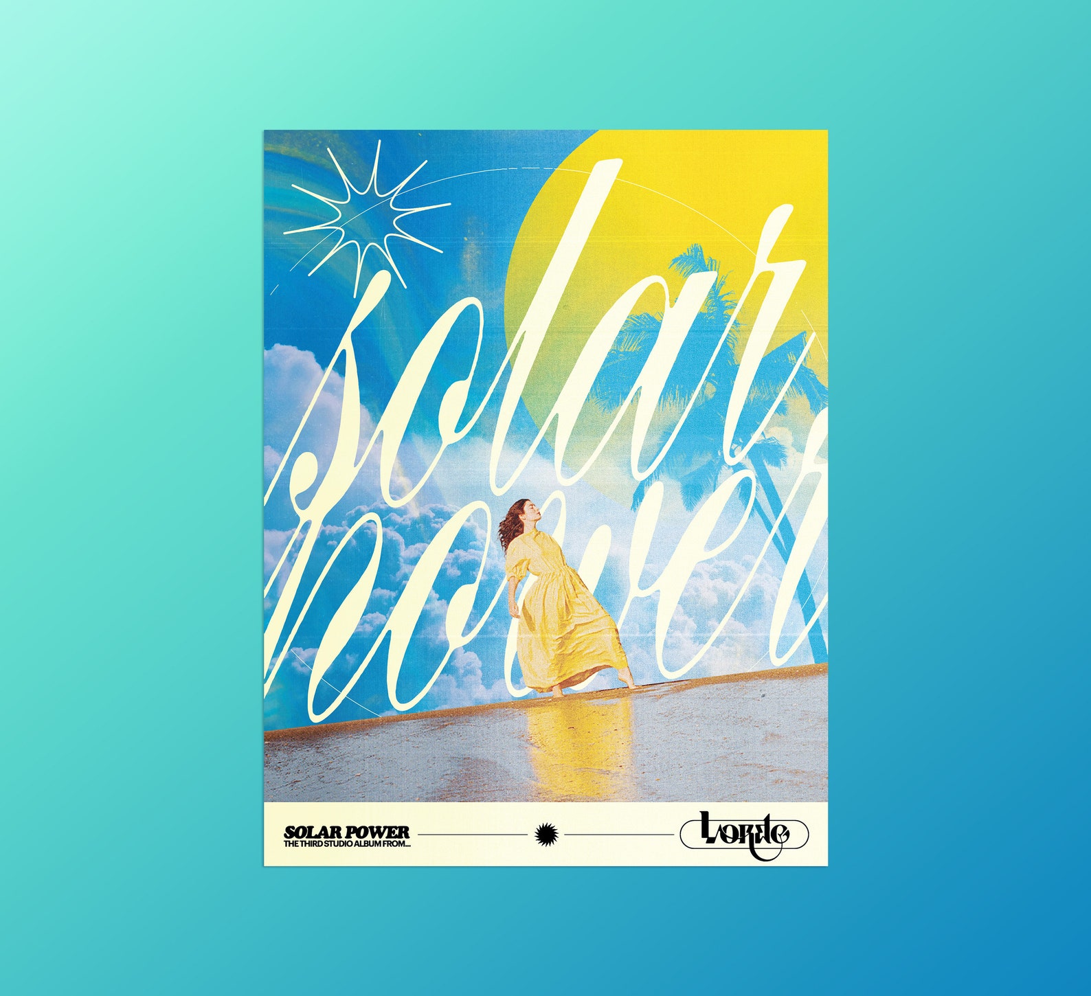 Lorde - Solar Power Double Poster Set *DIGITAL DOWNLOAD* - Etsy