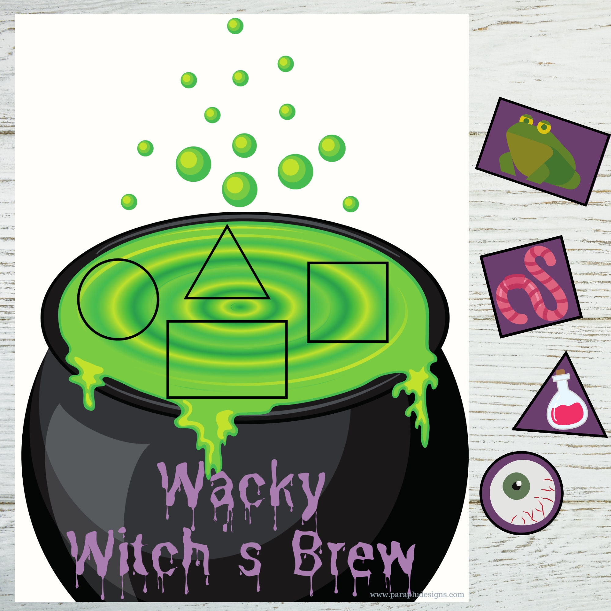 Halloween Themed Busy Book - Printable Educational Quiet Time Activity ...