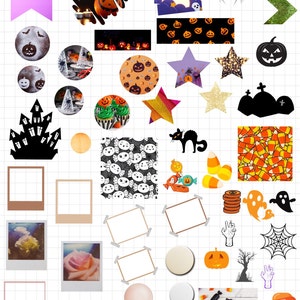 It’s Fall Y’all Sticker Collection, Halloween Stickers, Fall Sticker ...