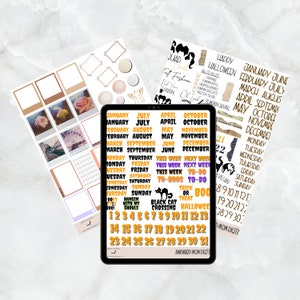 It’s Fall Y’all Sticker Collection, Halloween Stickers, Fall Sticker ...