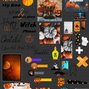 It’s Fall Y’all Sticker Collection, Halloween Stickers, Fall Sticker ...