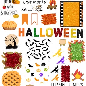 It’s Fall Y’all Sticker Collection, Halloween Stickers, Fall Sticker ...
