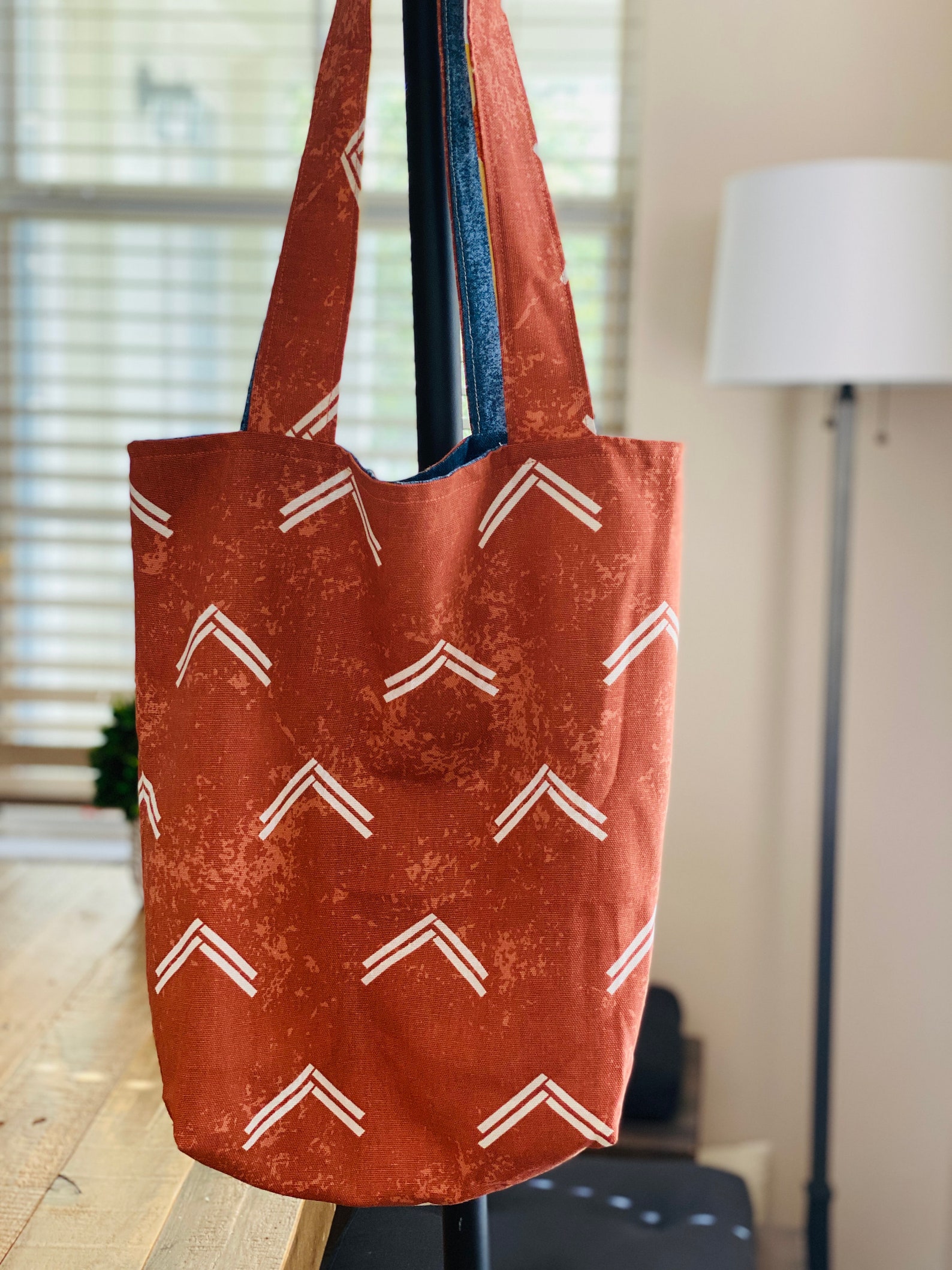 Handmade Reversible Tote Bags Canvas Cotton - Etsy