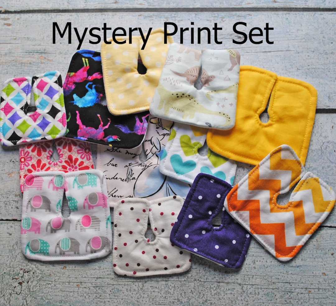 Mystery Print Set of 6, 12, 18 or 24 Trach Pads | Tracheostomy Pad ...