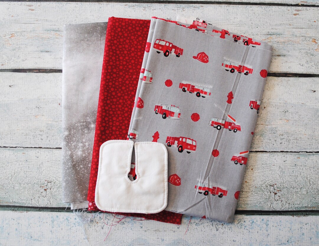 Firetruck **LAST SET** -- Set of 6 Trach Pads | Tracheostomy Pad ...