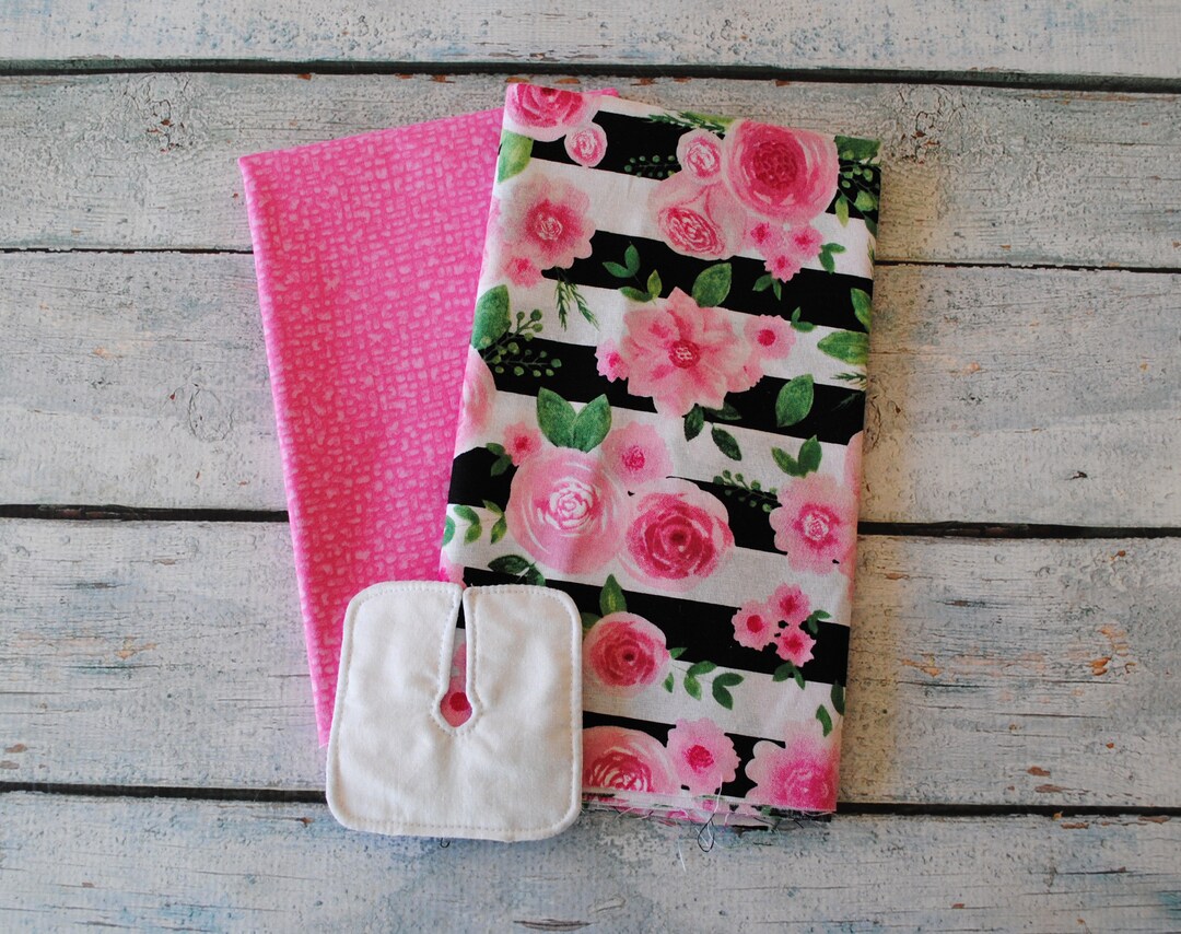 Pink Roses Set of 4 Trach Pads Tracheostomy Pad Trach Dressing ...