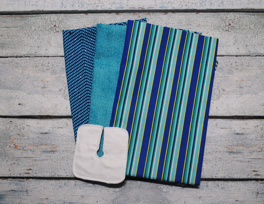 Last One ** Teal Blue -- Set of 6 Trach Pads | Tracheostomy Pad | Trach ...