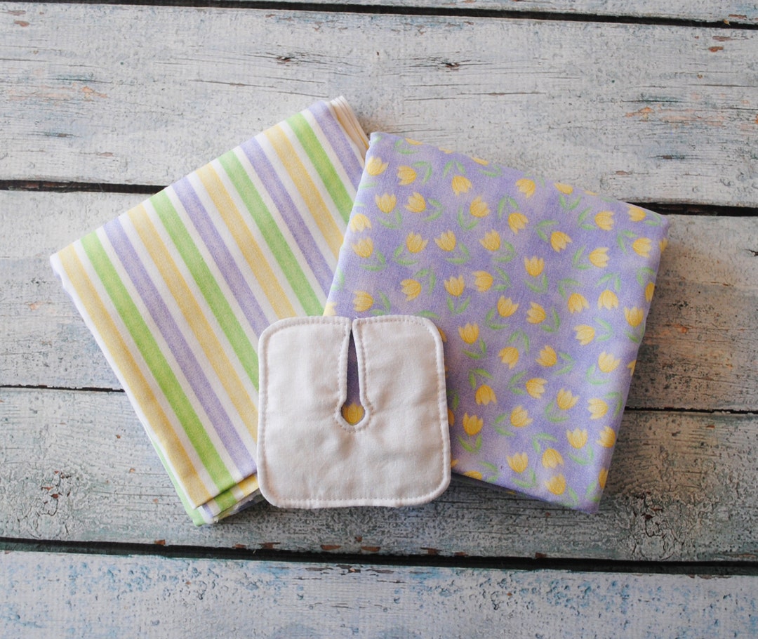 Tulips -- Set of 4 Trach Pads | Tracheostomy Pad | Trach Dressing ...