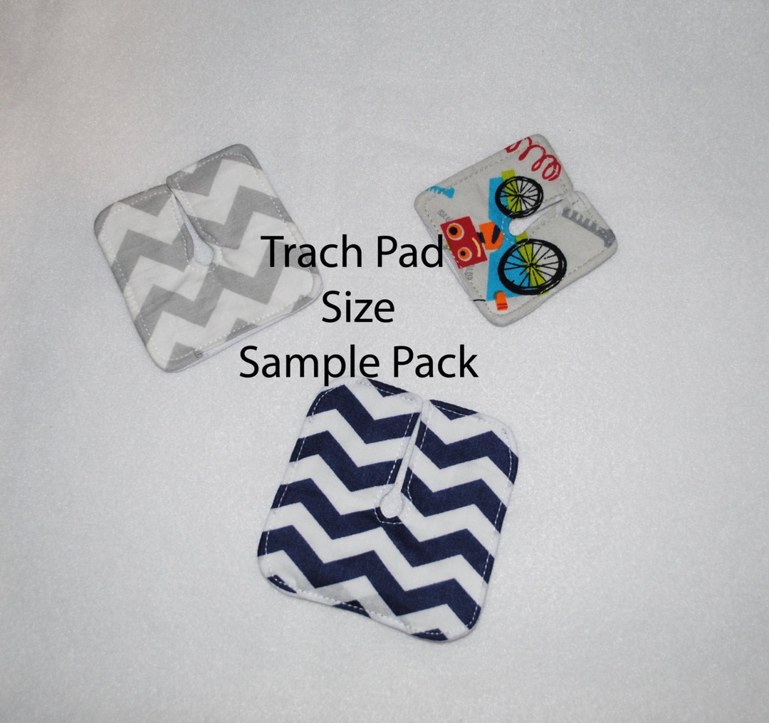 Trach Pad Size Sample Pack | Tracheostomy Pad | Trach Dressing ...