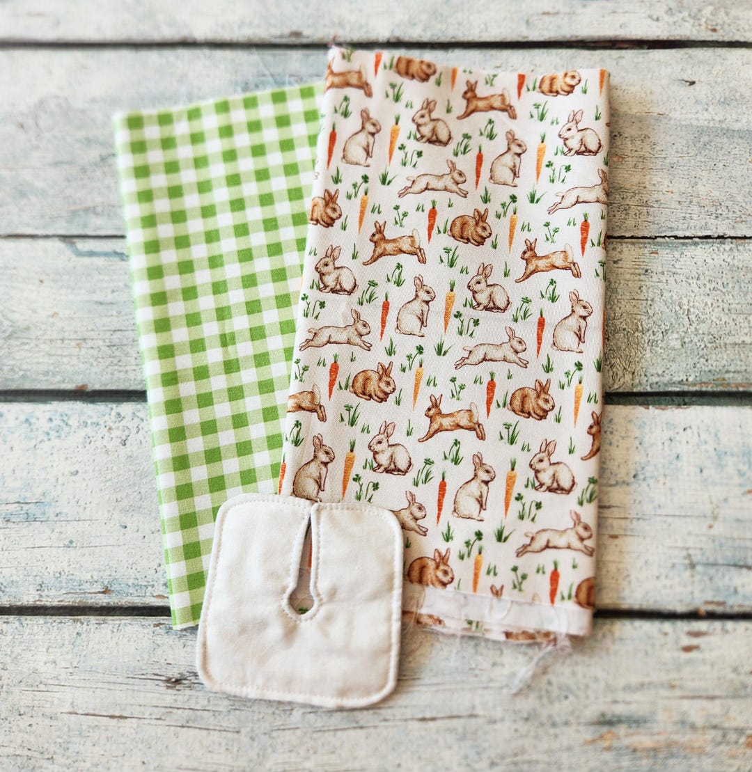 Spring Bunny -- Set of 4 Trach Pads | Tracheostomy Pad | Trach Dressing ...