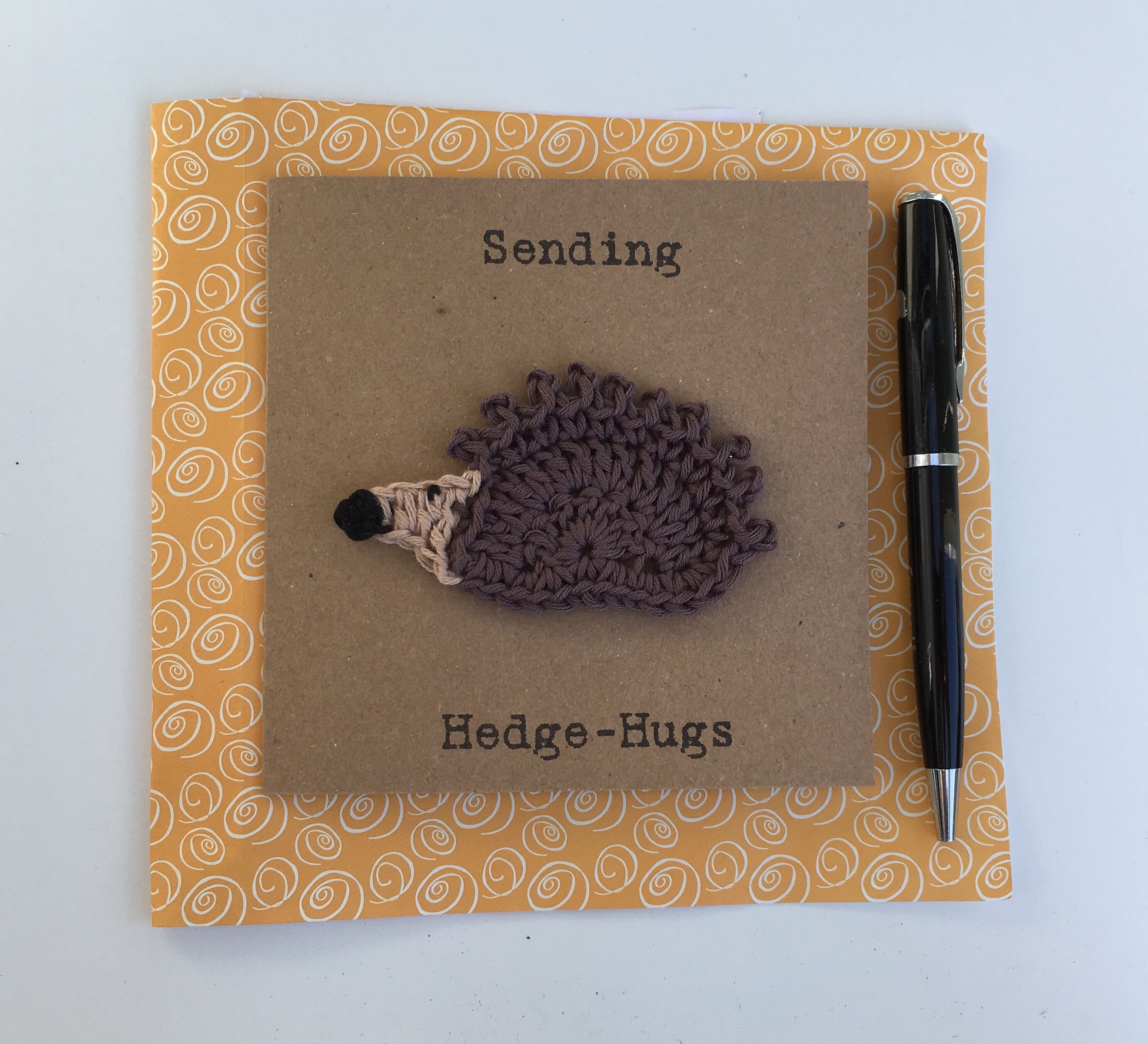 Sending Hedge Hugs Get Well Soon Card Hedgehugs Card | Etsy