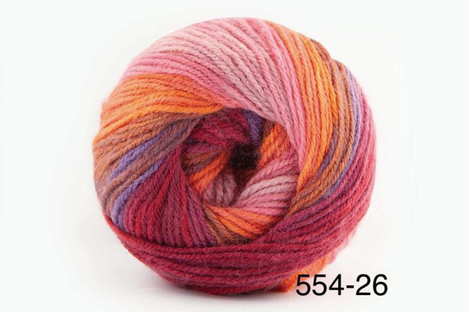 Yarn for Knitting Crochet Acrylic Wool Self Striping Multi - Etsy