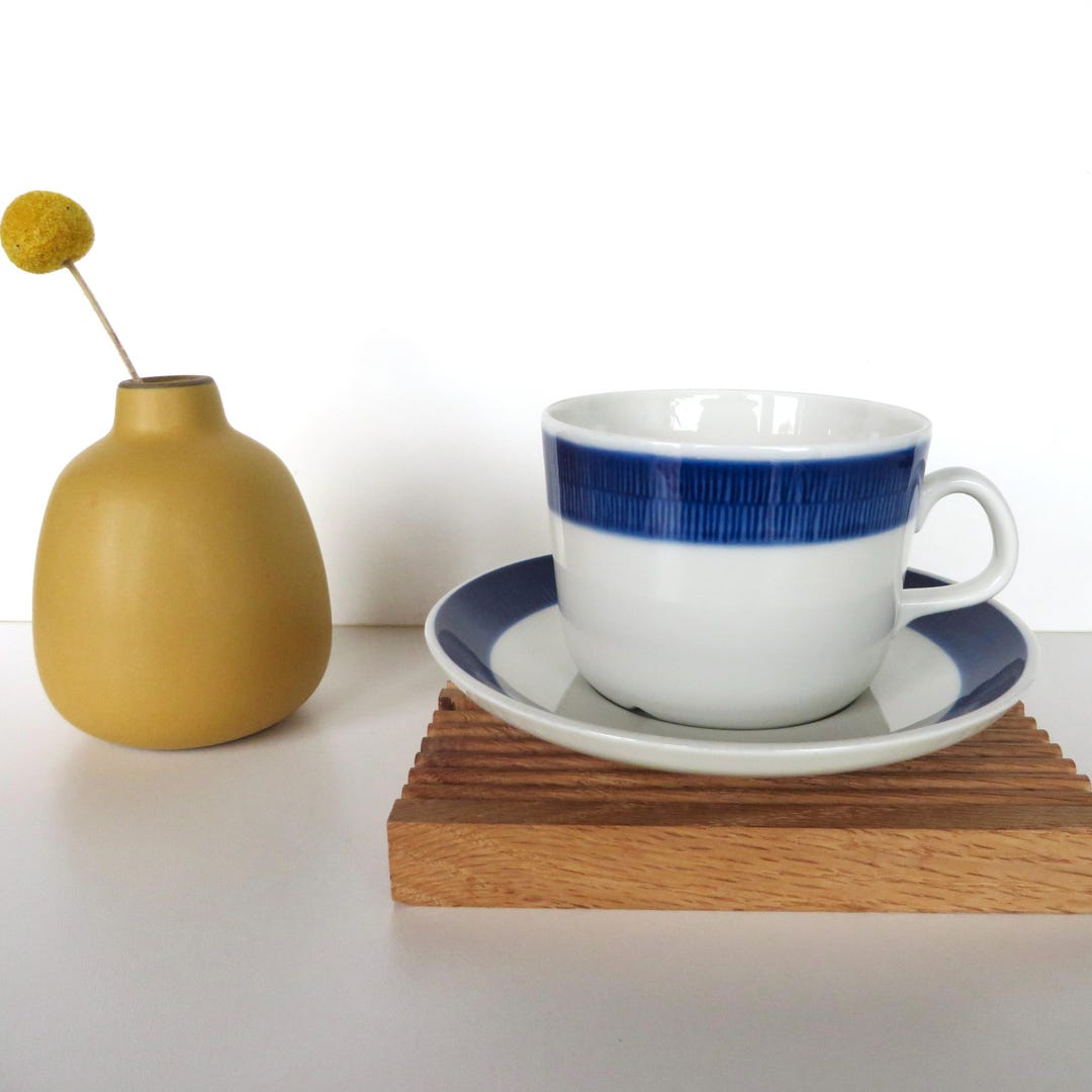 Vintage Rorstrand Koka Cup and Saucer Designed by Hertha Bengtson From ...