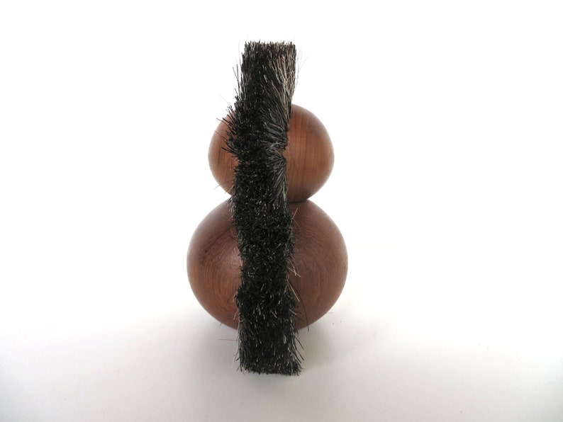 Danish Modern Teak Brush Figurine From Denmark Scandinavian - Etsy