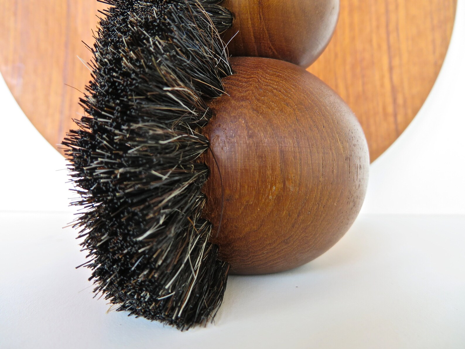 Danish Modern Teak Brush Figurine From Denmark, Scandinavian ...