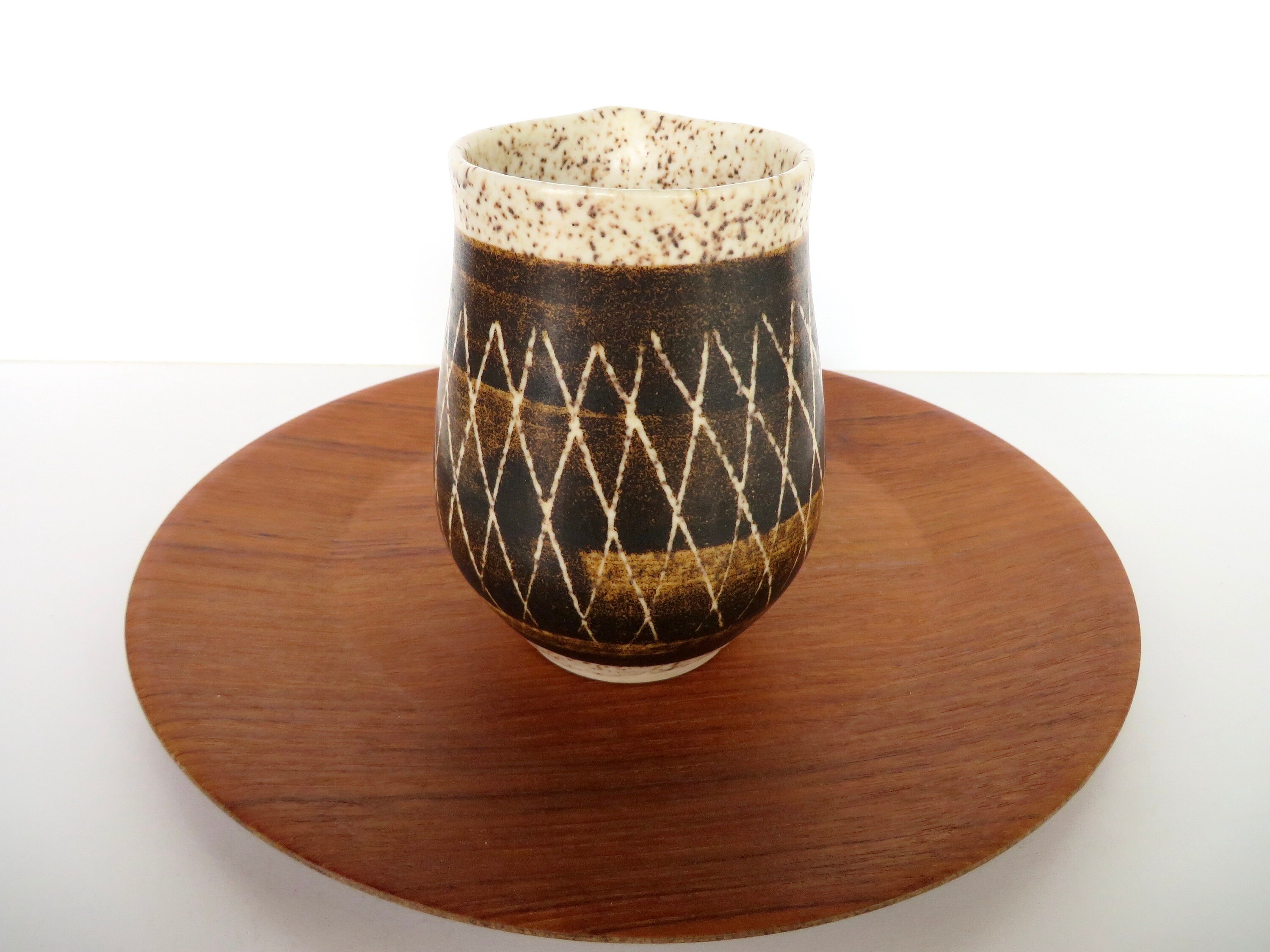 Vintage Frank Mann Cream And Sugar Set Mid Century Modernist | Etsy