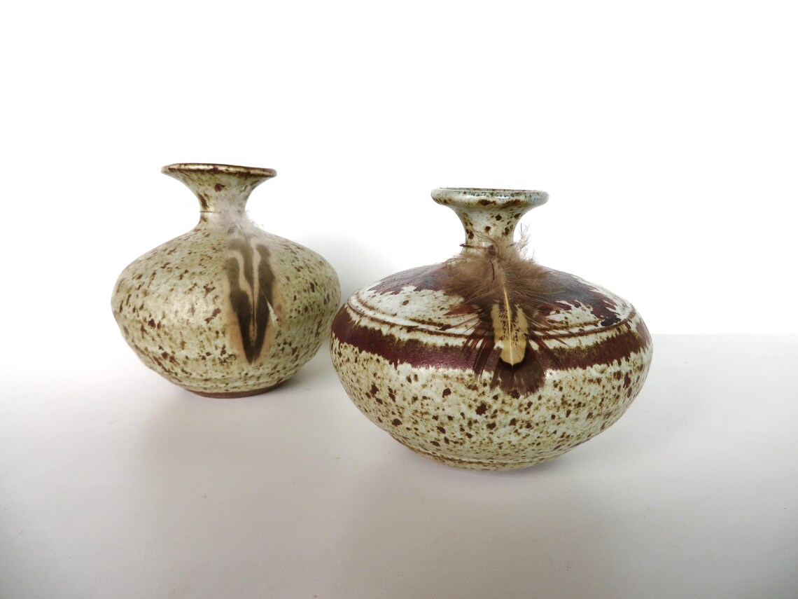 Vintage Roger Butler Feather River Weed Pot, Mid Century Modern Studio ...