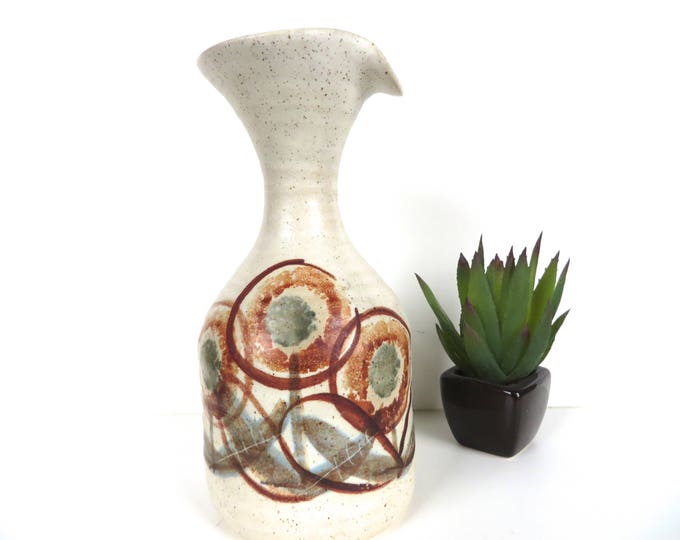 Vintage Pacific Stoneware Studio Pitcher by Bennet Welsh, B Welsh ...