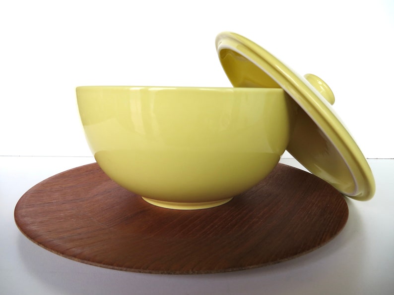 Arabia Finland Yellow Teema Round Covered Casserole Vintage - Etsy