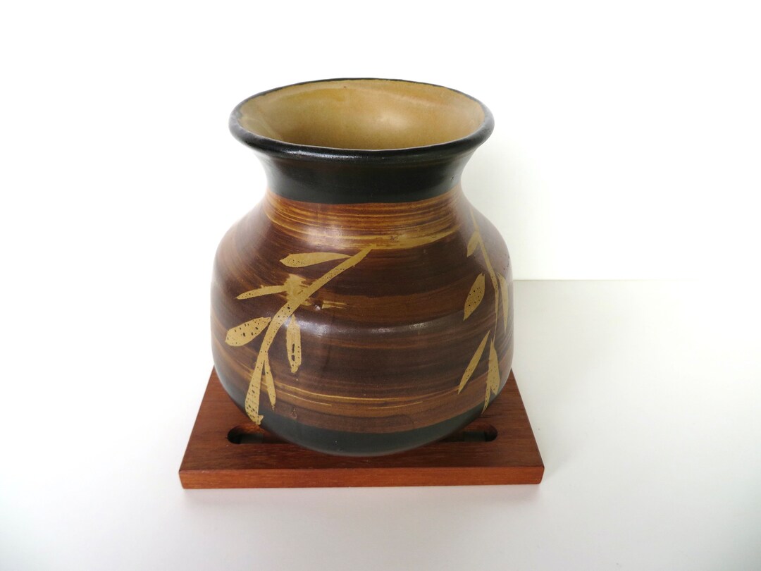 Vintage Pacific Stoneware Studio Planter Pot by Bennet Welsh, B Welsh ...