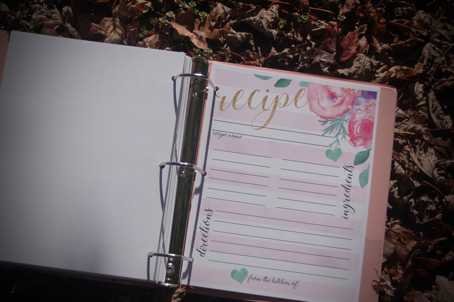 Printable Recipe Book With Recipe Cards and Divider Cards - Etsy