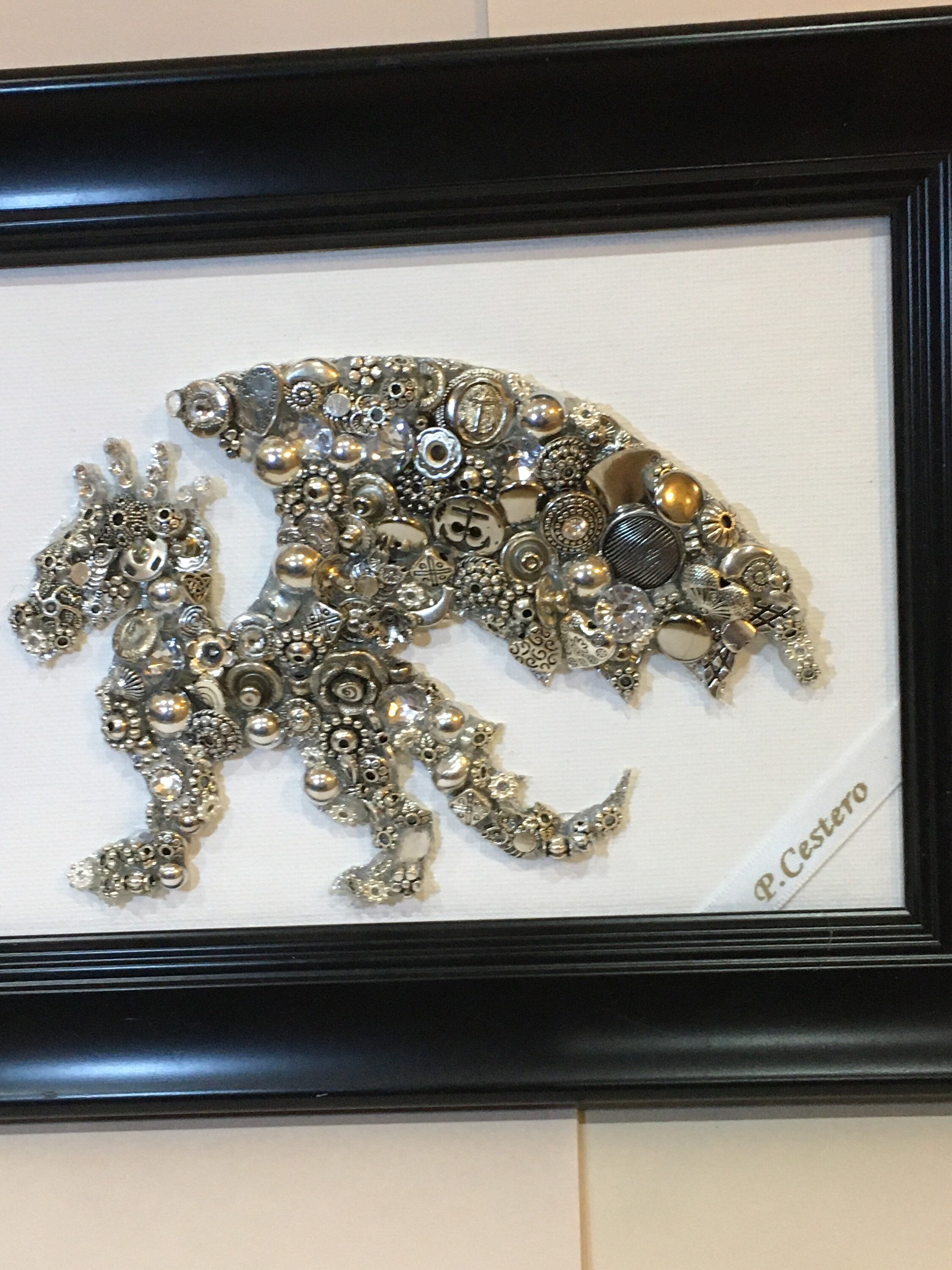 Dragon Button Artwork Dragon Metal Artunique Gift Unique - Etsy