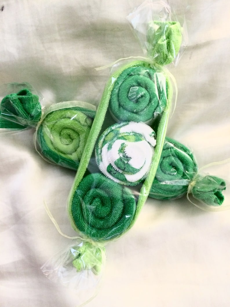 Peas in the Pod, Baby Pea Pods 8 Washcloths, 2 Pods New Bath Shower ...