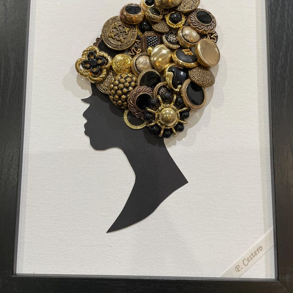 Button Wall Art - Etsy