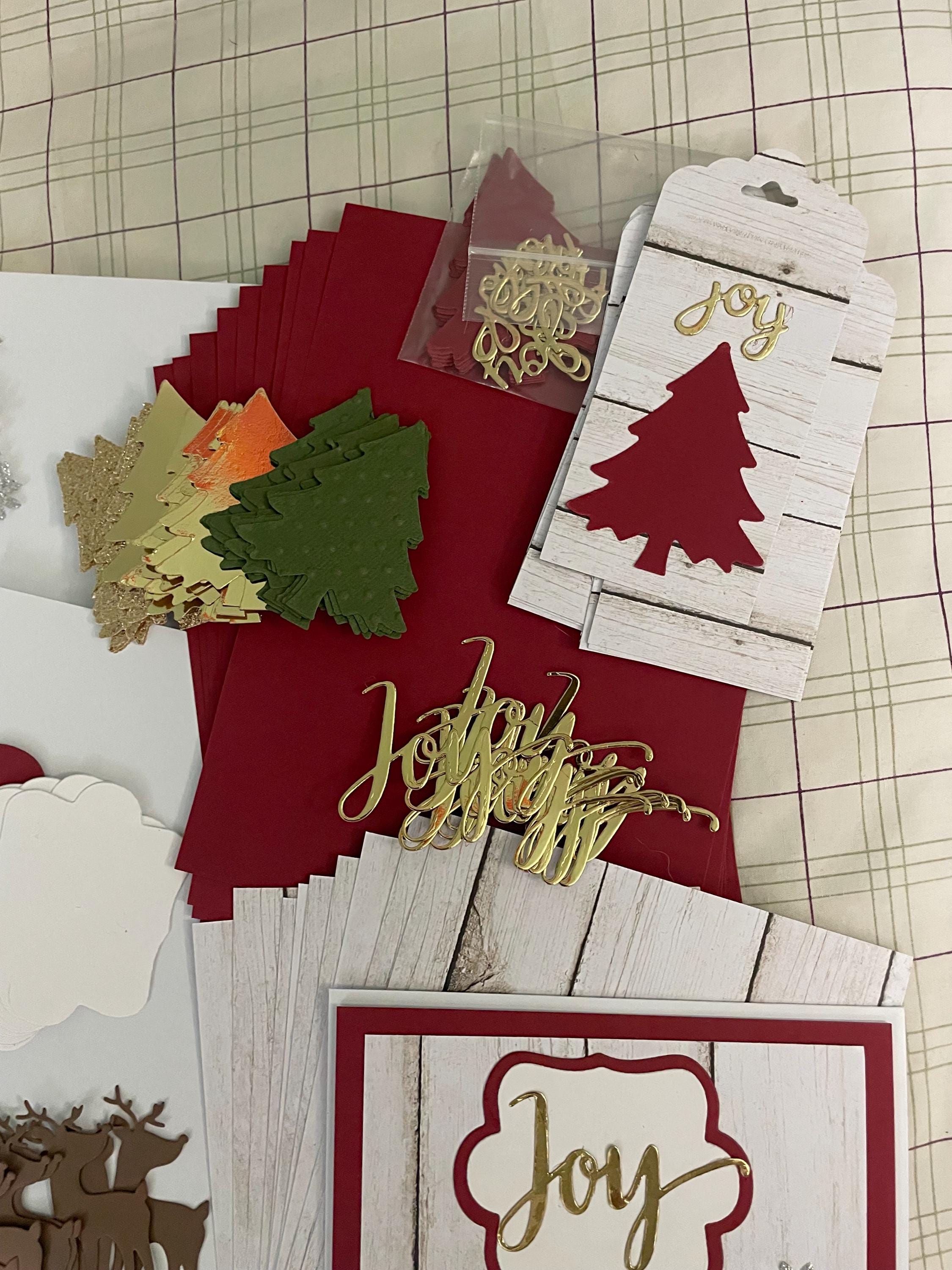 DIY Card Making Kit, 10 Country Cards Christmas 1 Sample + Supplies for ...