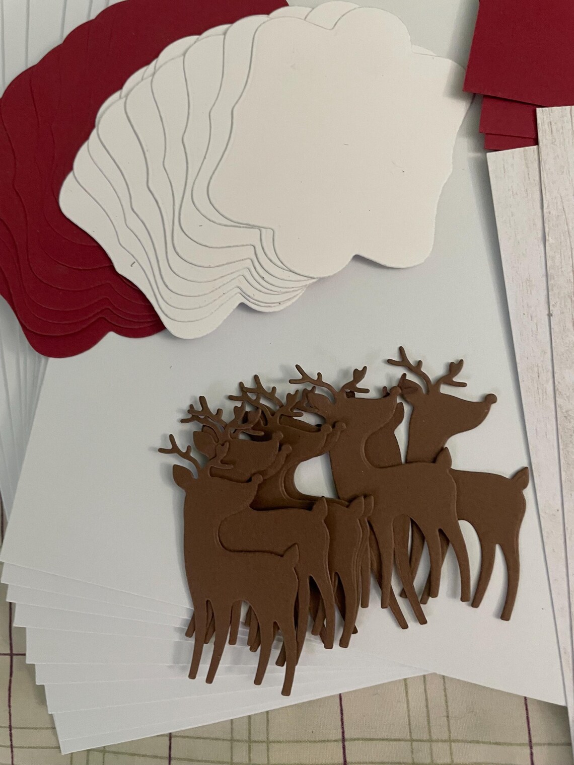 DIY Card Making Kit, 10 Country Cards Christmas 1 Sample + Supplies for ...