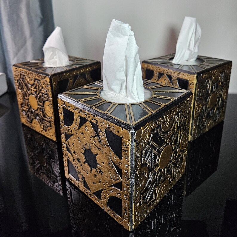 Lament Configuration Hellraiser Tissue Box Cover | FREE MAGNET | Hand ...