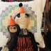 Witch Doll Hildy and Whooey Owl Folk Art Dolls - Etsy