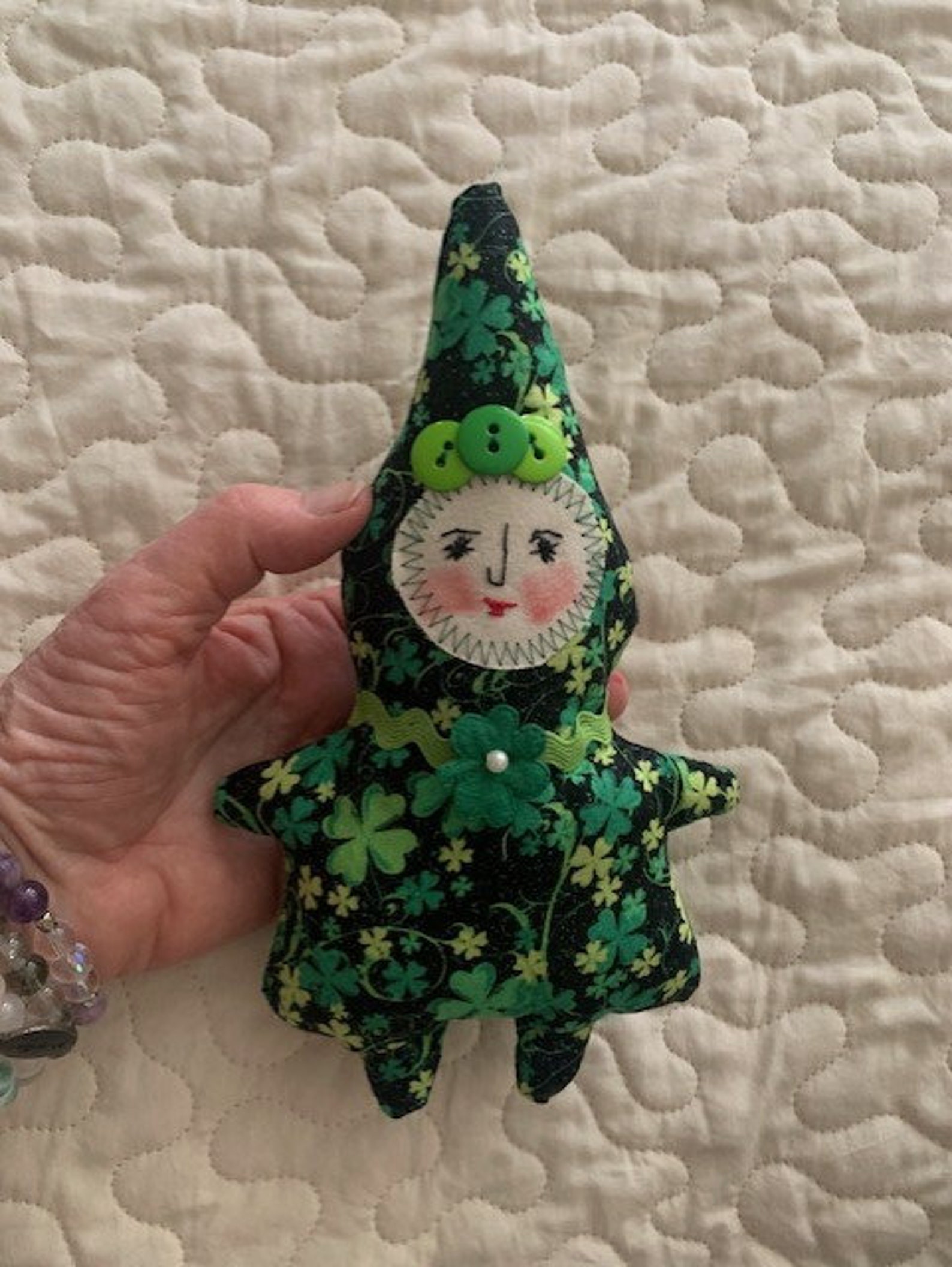 Little Handmade St. Patrick's Day Doll - Etsy