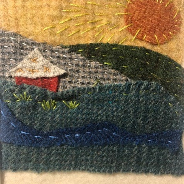 Textile Landscape - Etsy