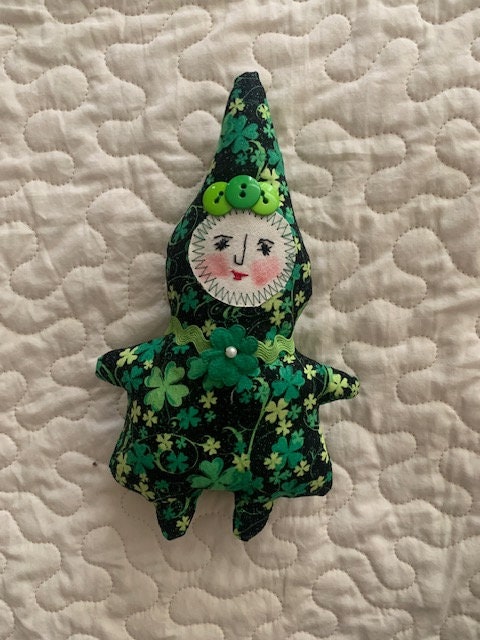 Little Handmade St. Patrick's Day Doll - Etsy
