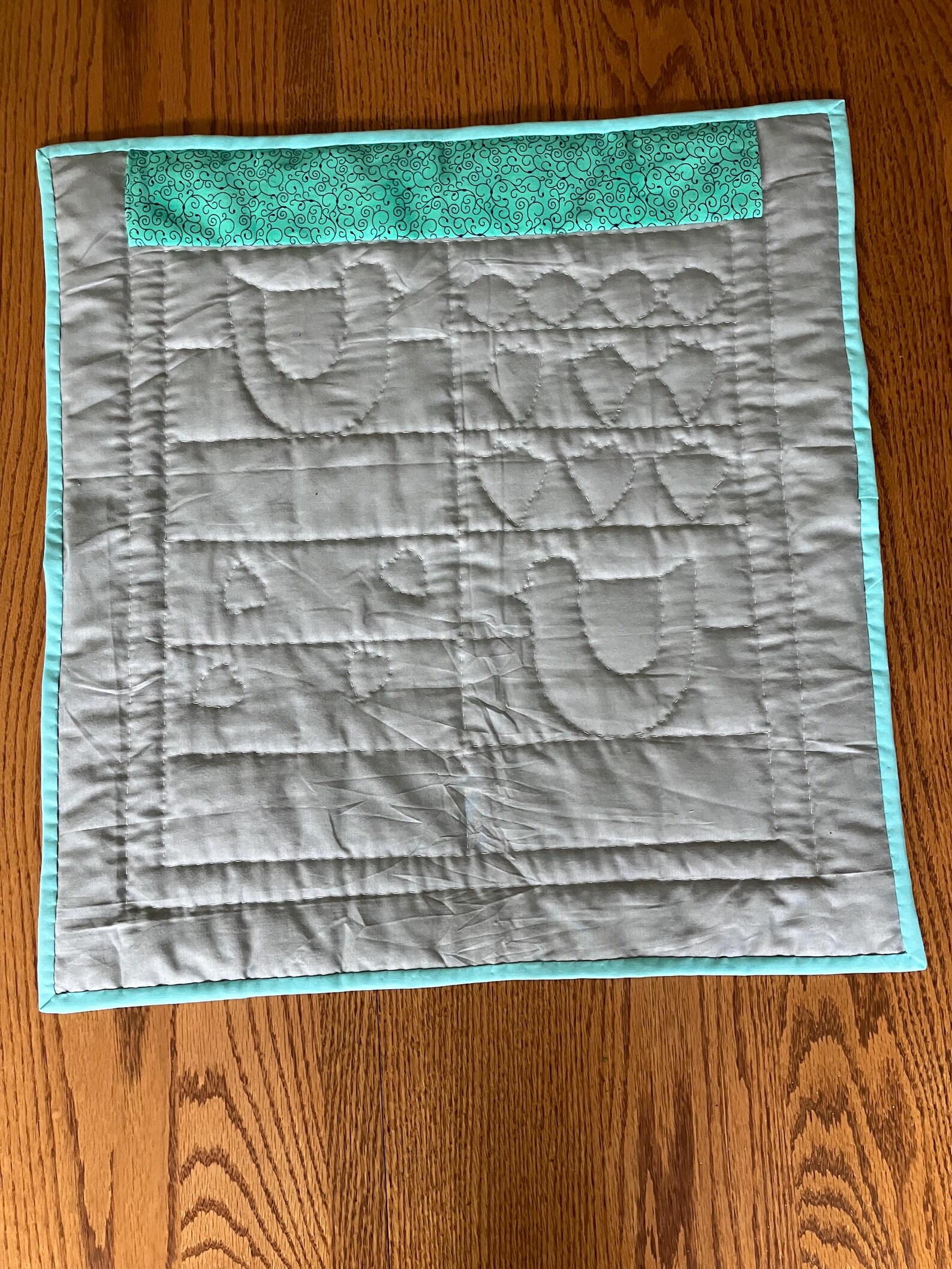 Hand Quilted Chicken Wall Hanging, Primitive Wall Quilt, Rustic ...