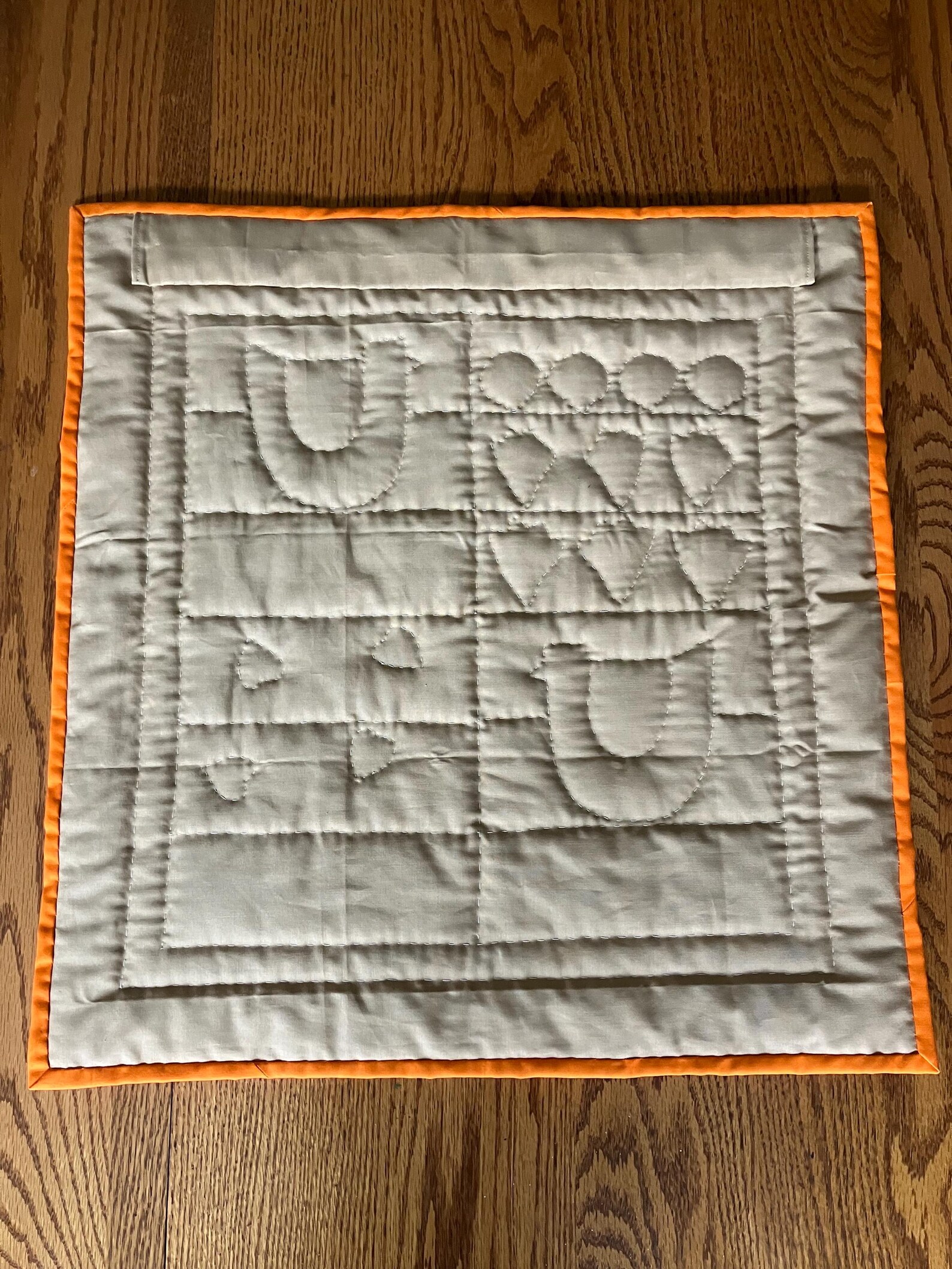 Hand Quilted Chicken Wall Hanging, Primitive Wall Quilt, Rustic ...