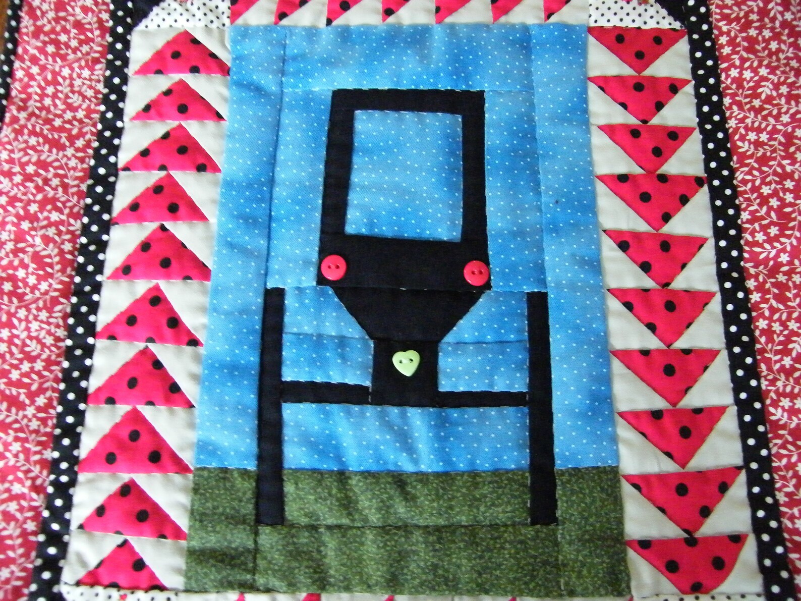 Quilted Amish Buggy Wall Hanging, Rustic Amish Wall Quilt, Primitive ...