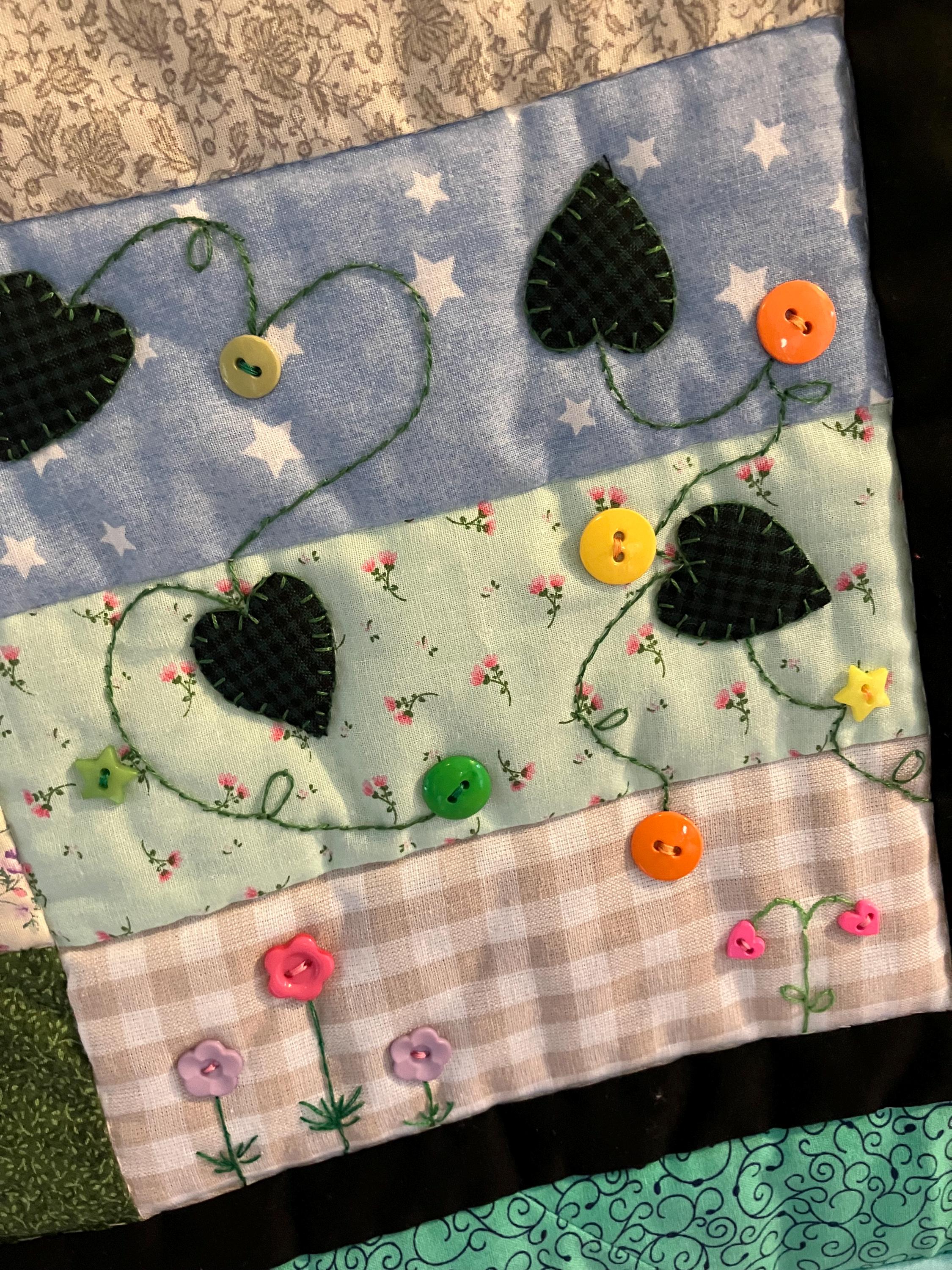 Hand Quilted Chicken Wall Hanging, Primitive Wall Quilt, Rustic ...