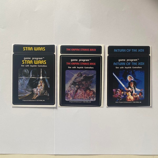 Atari 2600 Replacement Labels - Etsy