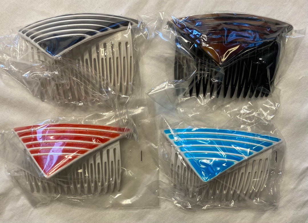 Like, Totally Vintage 1980s Set of 4 Goody Hair Combs - Unused Old ...