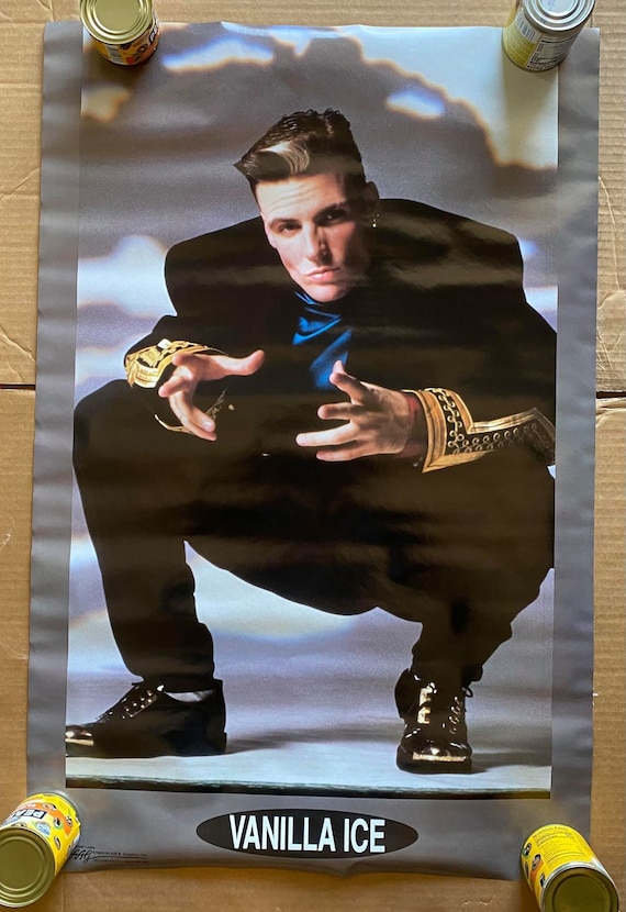 Vintage & Original Vanilla Ice 1990 21 x 32 Póster - Etsy España