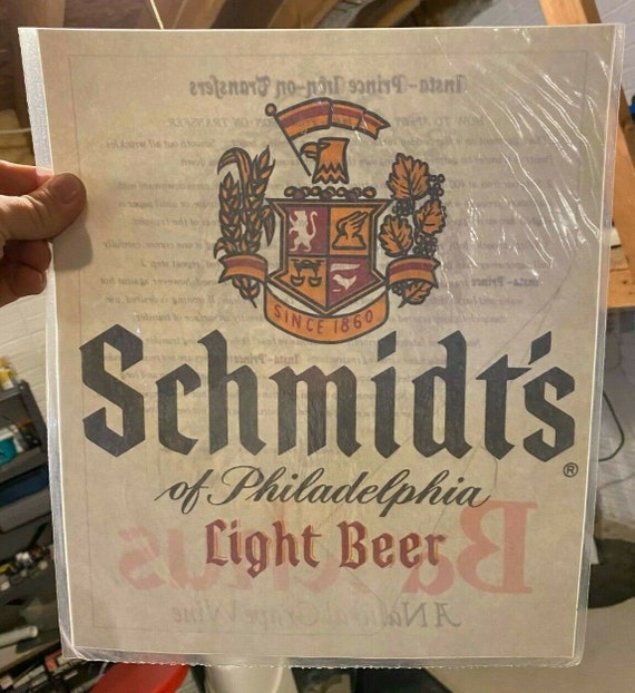 Vintage & Original 1970s/'80s Schmidt's Beer T-shirt | Etsy