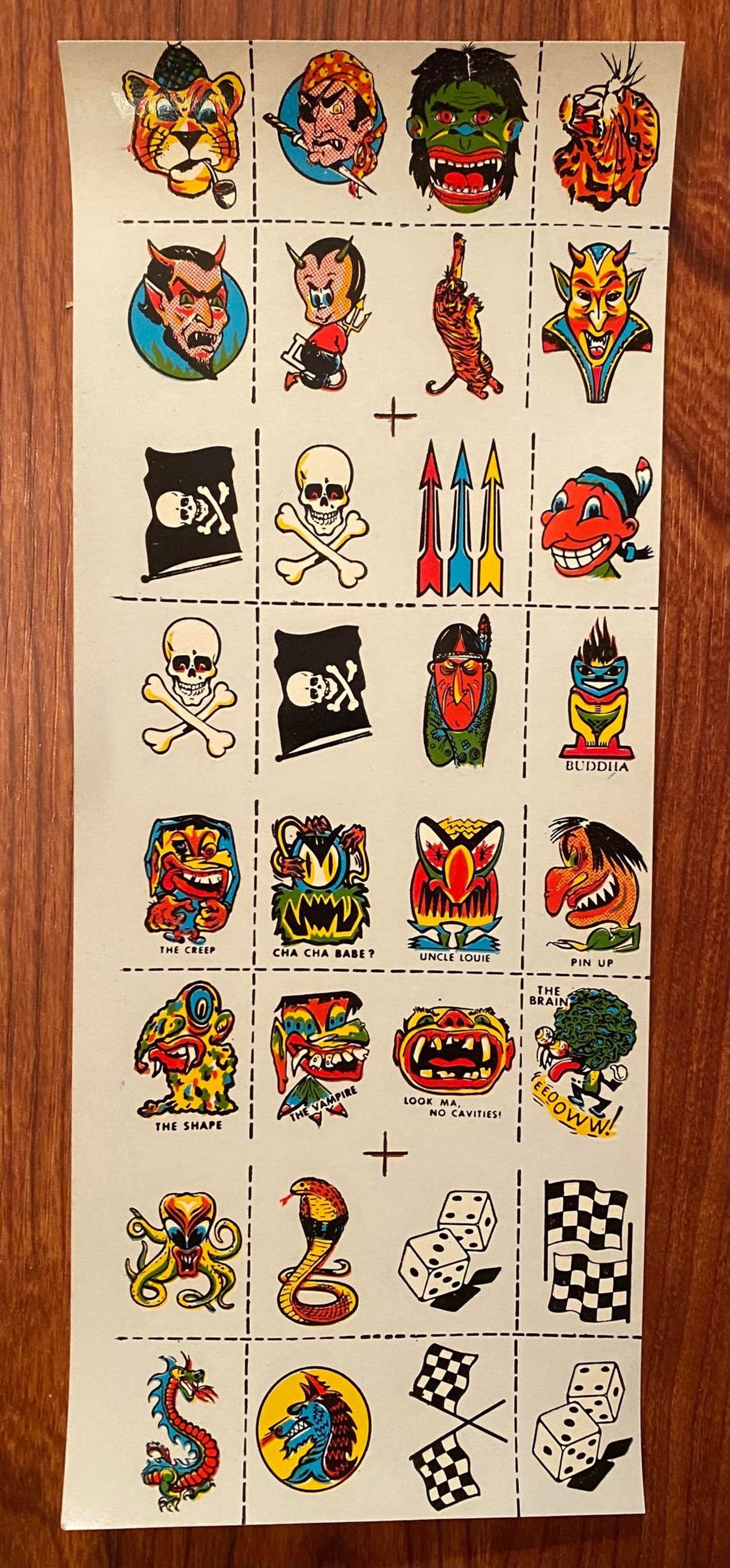 Vintage Sheet of Impko Water Decals - Your Choice - Old Warehouse Stock ...