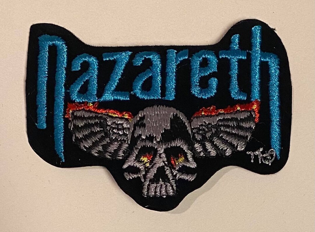 Vintage 1980s Nazareth Rock & Roll Band Patch - Unused Store Stock - Etsy