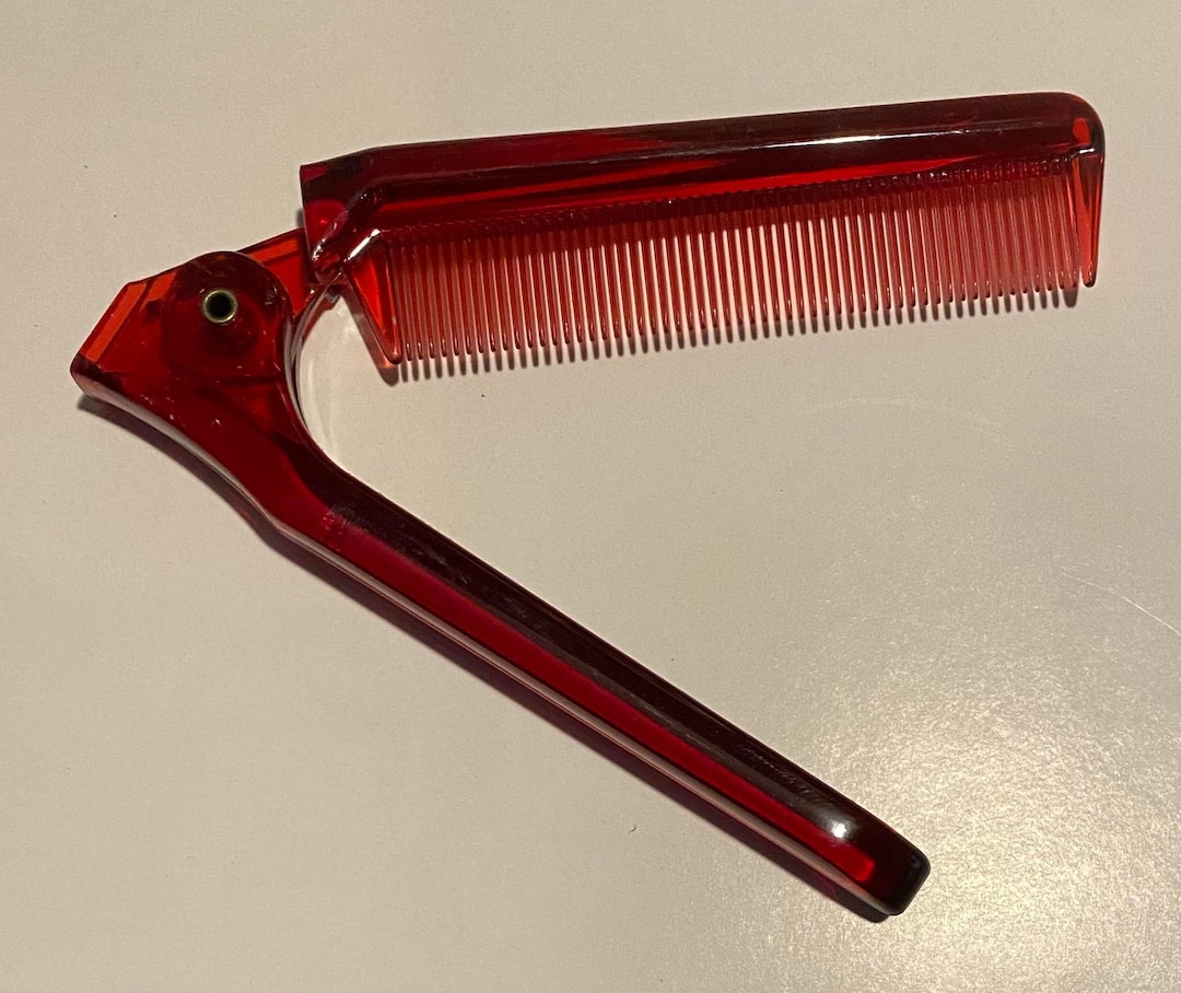 Vintage 1980s Goody Translucent Folding Comb - Unused - Old Store Stock ...
